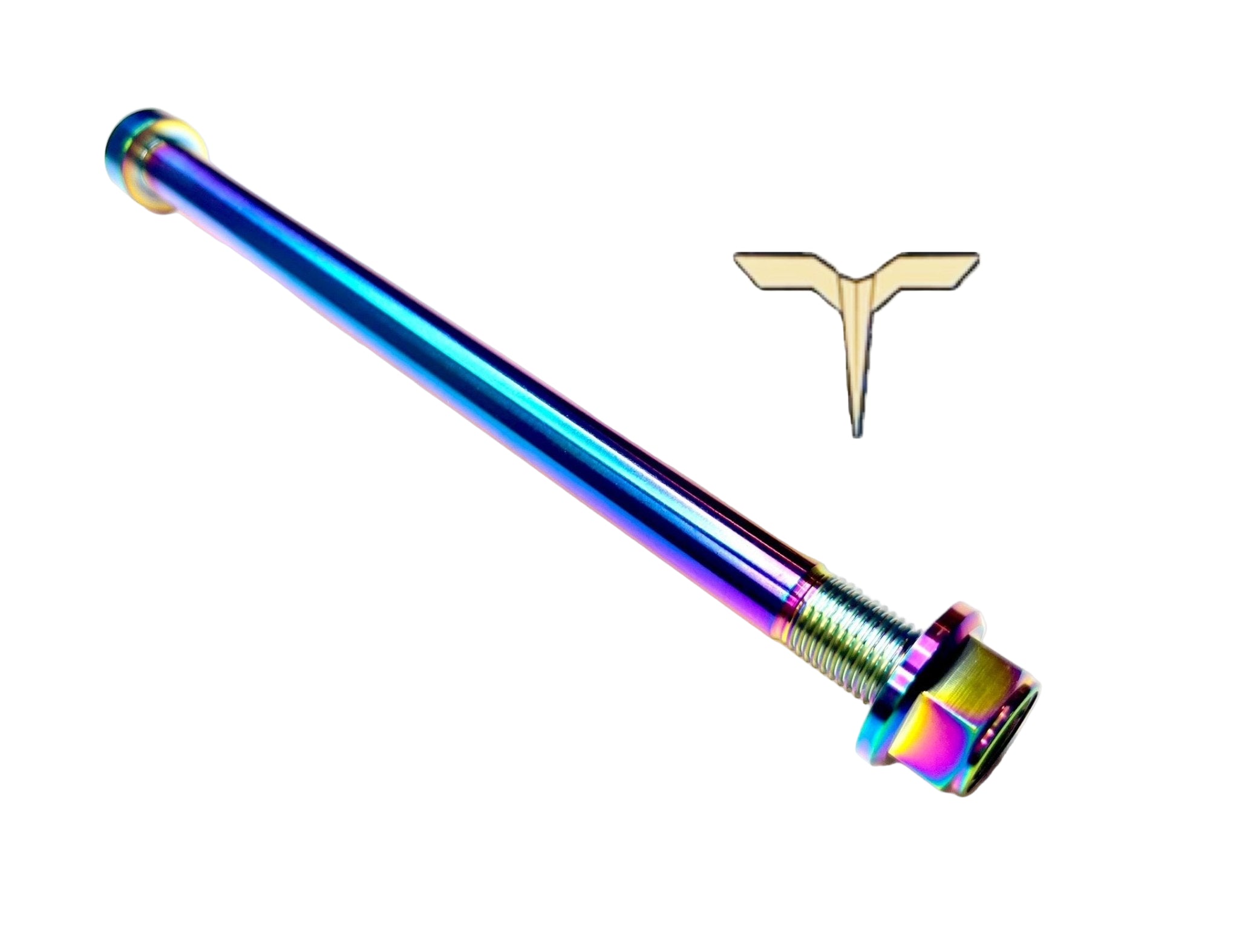 Titanium Rear Axle and Nut - Talaria (Two pcs) – Emoto Flux